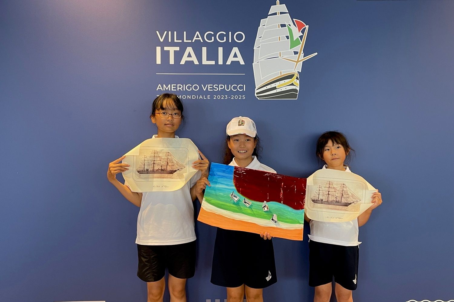 One Ocean Foundation with Amerigo Vespucci in Tokyo with the ...
