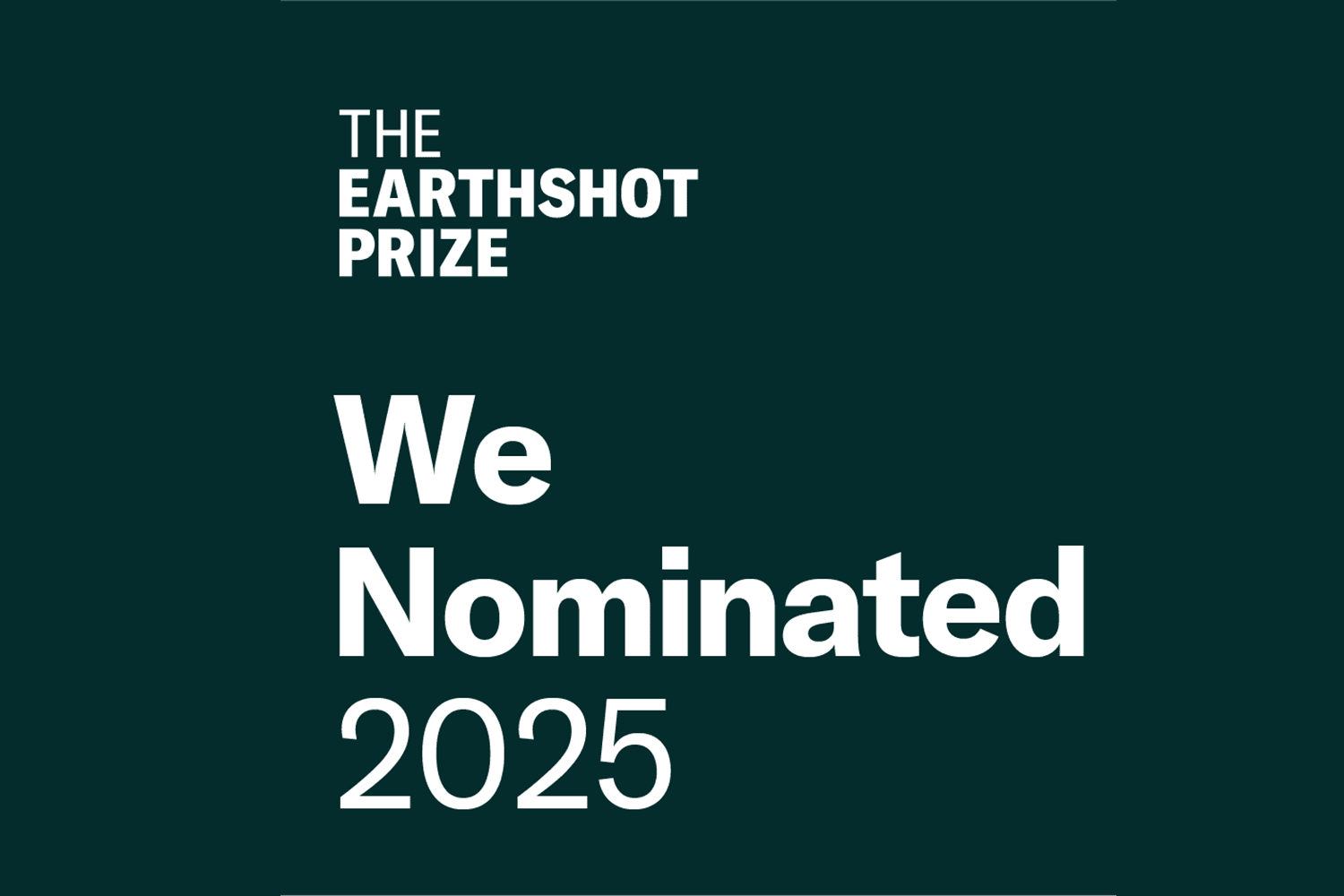 Earth shot Prize 2025